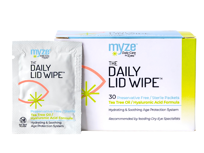 The Daily Lid Wipe from Myze (30 ct) – DryEyeShop