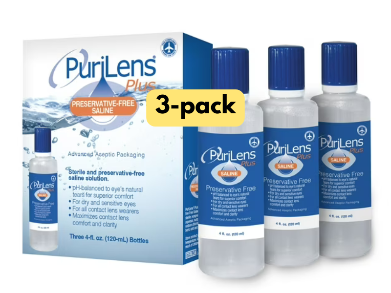 PuriLens Preservative-Free Saline – DryEyeShop