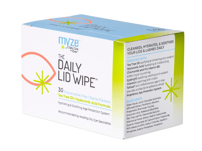The Daily Lid Wipe from Myze (30 ct) – DryEyeShop
