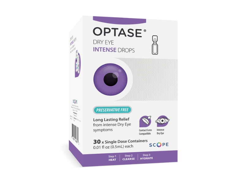Optase Dry Eye Intense (30 PF Vials) – DryEyeShop