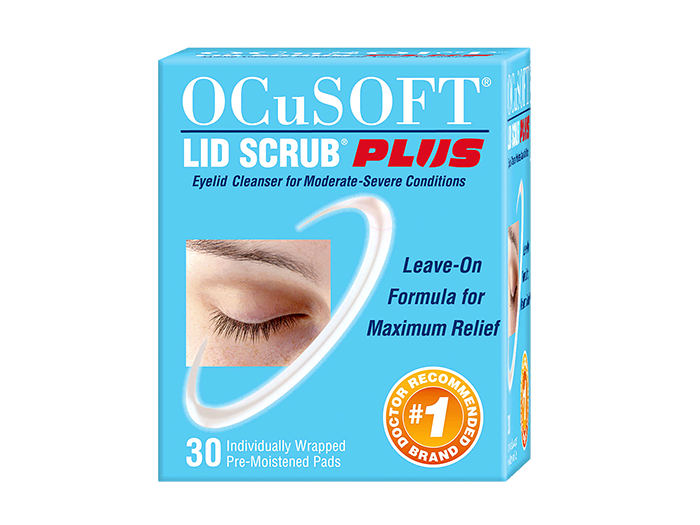 OCuSOFT Lid Scrub PLUS Pre-Moistened Pads (30 ct) – DryEyeShop