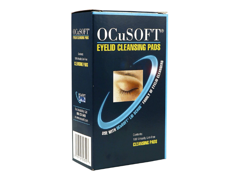 OcuSoft Eyelid Cleansing Pads (100 ct) – DryEyeShop