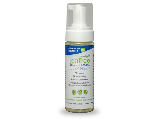 Tea Tree Eyelid & Facial Cleanser – DryEyeShop